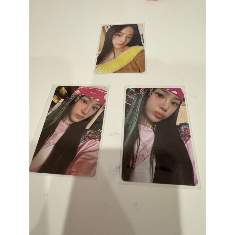 OFFICIAL HYPEBOY AND GET UP NEWJEANS MINJI PHOTO CARD | Shopee Thailand