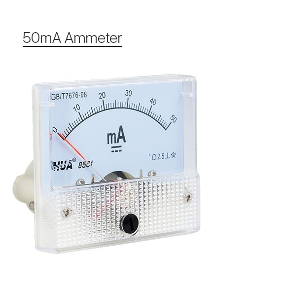 มิลลิแอมป์ มิเตอร์ 0-30 mA,0-50 mA , 0-100 mA ,200 mA | Shopee Thailand