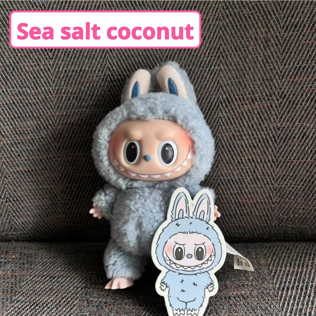 🔥จัดส่งจากกรุงเทพ24ชั่วโมงจัดดส่ง 🔥 Popmart ของแท้ ฟิกเกอร์（Green grape）Labubu Heart Macaron ...