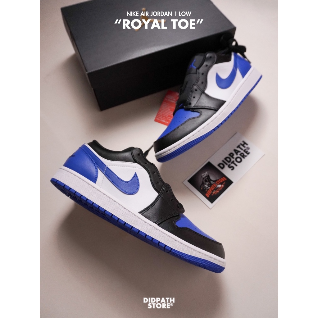 รับประกันของแท้ รองเท้าลำลองไนกี้ชาย Nike Air Jordan 1 Low Alternate ...