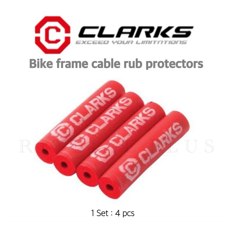 ตัวกันรอยจักรยาน CLARKS Bike frame cable rub protectors ป้องกันสายสลิง ...