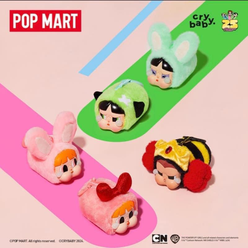 พวงกุญแจ Cry baby x Powerpuff Girls | Shopee Thailand