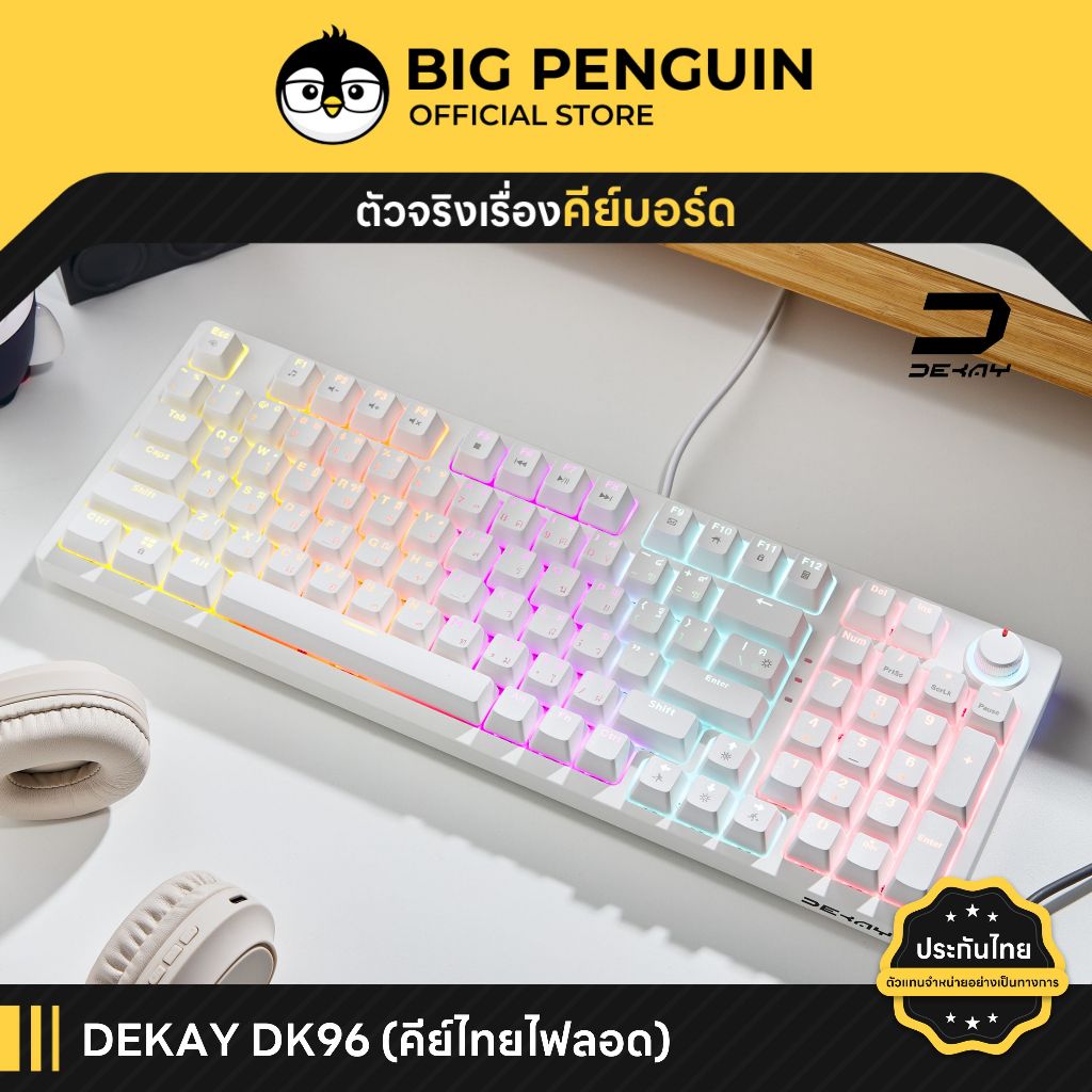 [โค้ดคุ้มลด 20%] DEKAY96 DK96 VOLUME KNOB DK96 Mechanical keyboard คีย์ ...