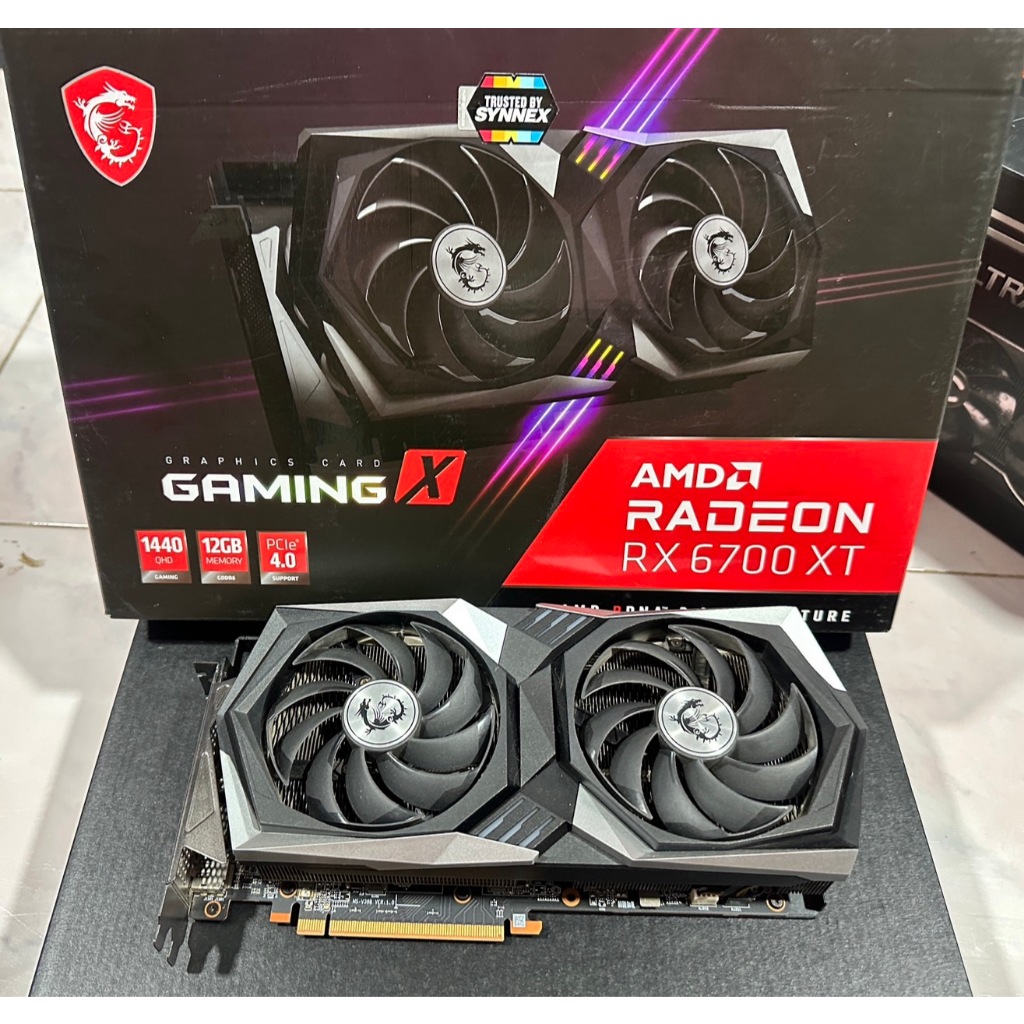 RX6700XT MSI GAMING X 12GB GDDR6 | Shopee Thailand