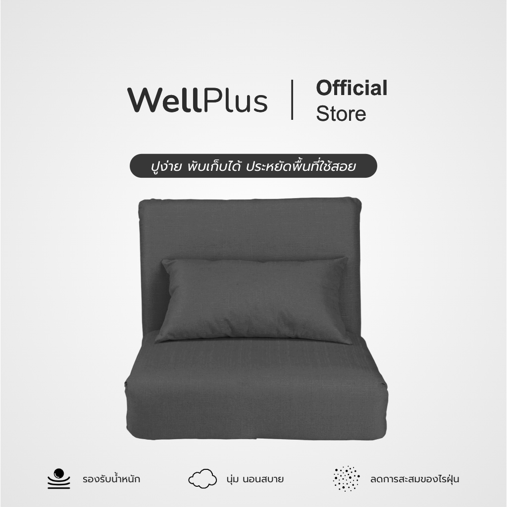 WellPlus ที่นอนปิคนิค รุ่น Jason พับเก็บได้ สะดวกในการเคลื่อนย้าย เนื้อผ้านุ่มเป็นมิตรกับ ...