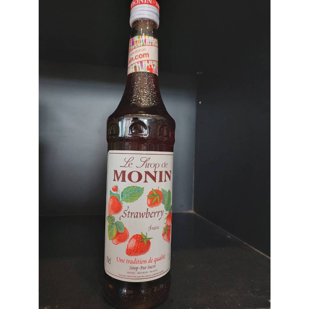 Monin Strawberry Syrup - 700ml. | Shopee Thailand