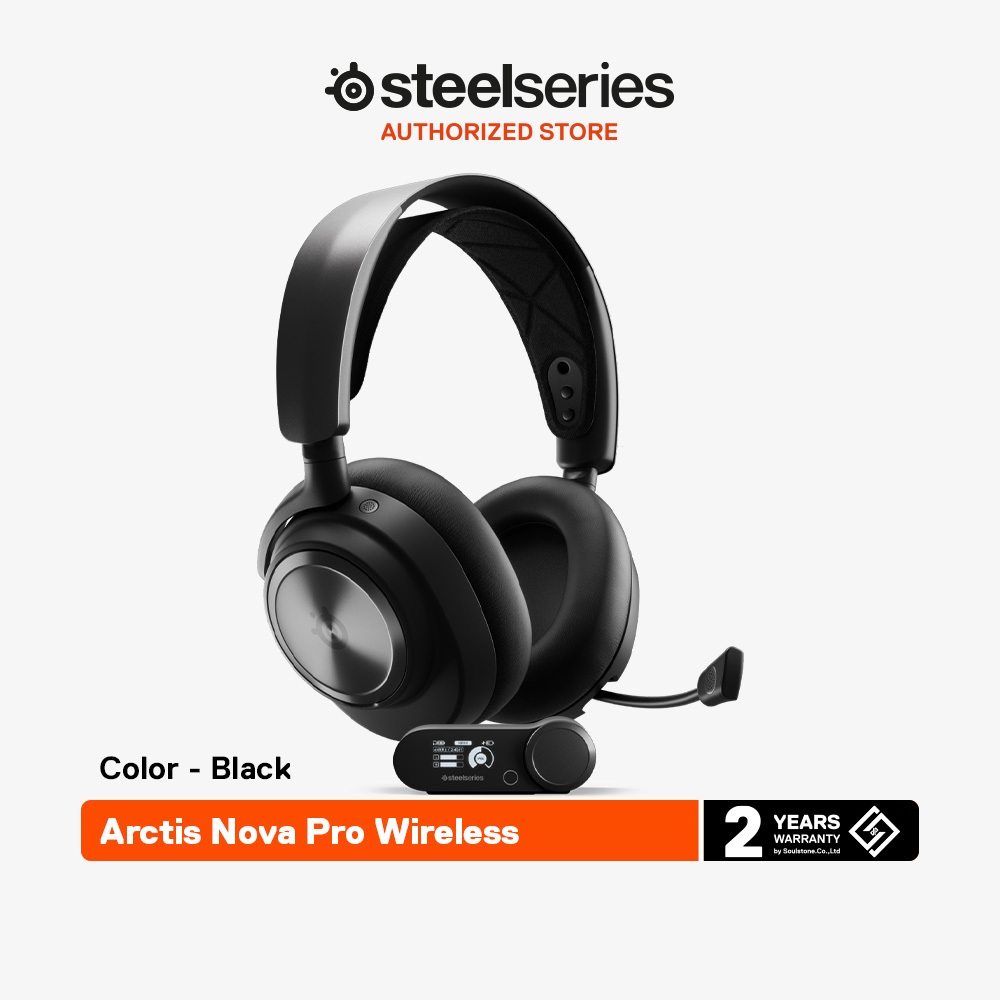 SteelSeries Arctis Nova Pro Wireless Gaming Audio with Active Noise ...
