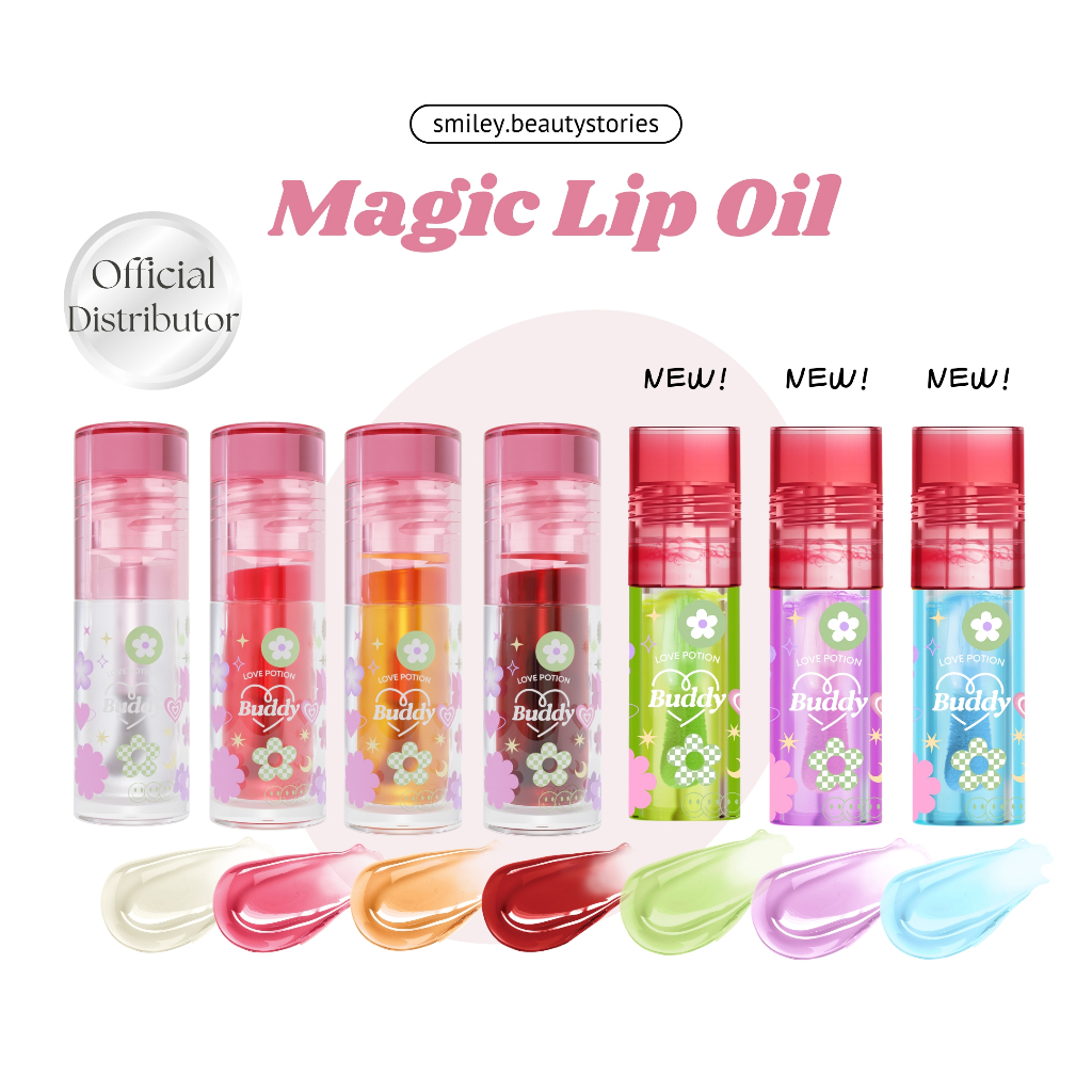 Magic Lip Oil Lovepotion Buddy | เมจิคลิปออยล์ เลิฟโพชั่น บัดดี้ ...