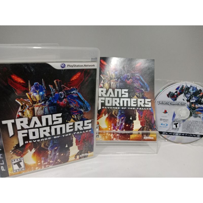 แผ่นเกมส์ Ps3 - Transformers : Revenge of The Fallen (Playstation 3 ...