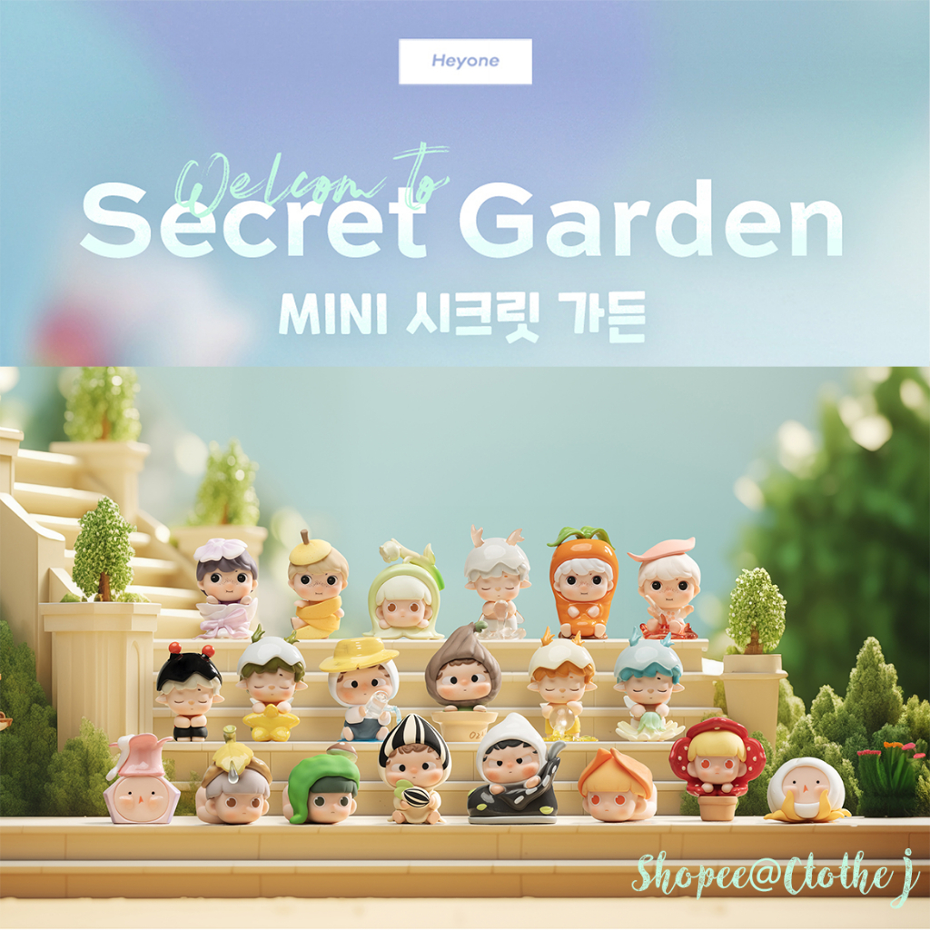 [เลือกตัว-พร้อมส่งจากไทย] HEYONE MINI SECRET GARDEN - โมเดล มินิ สวน ...