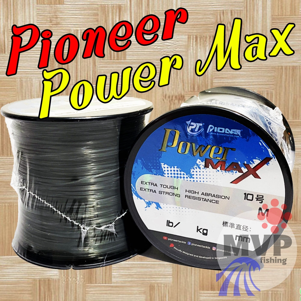 สายเอ็น Pioneer Power Max เหนียวมาก พริ้ว จมน้ำไว | Shopee Thailand