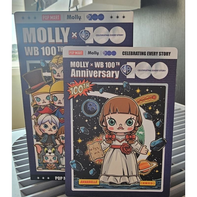 [พร้อมส่ง]POPMART Molly X Warner 100 series Molly WB 100th Anniversary ...