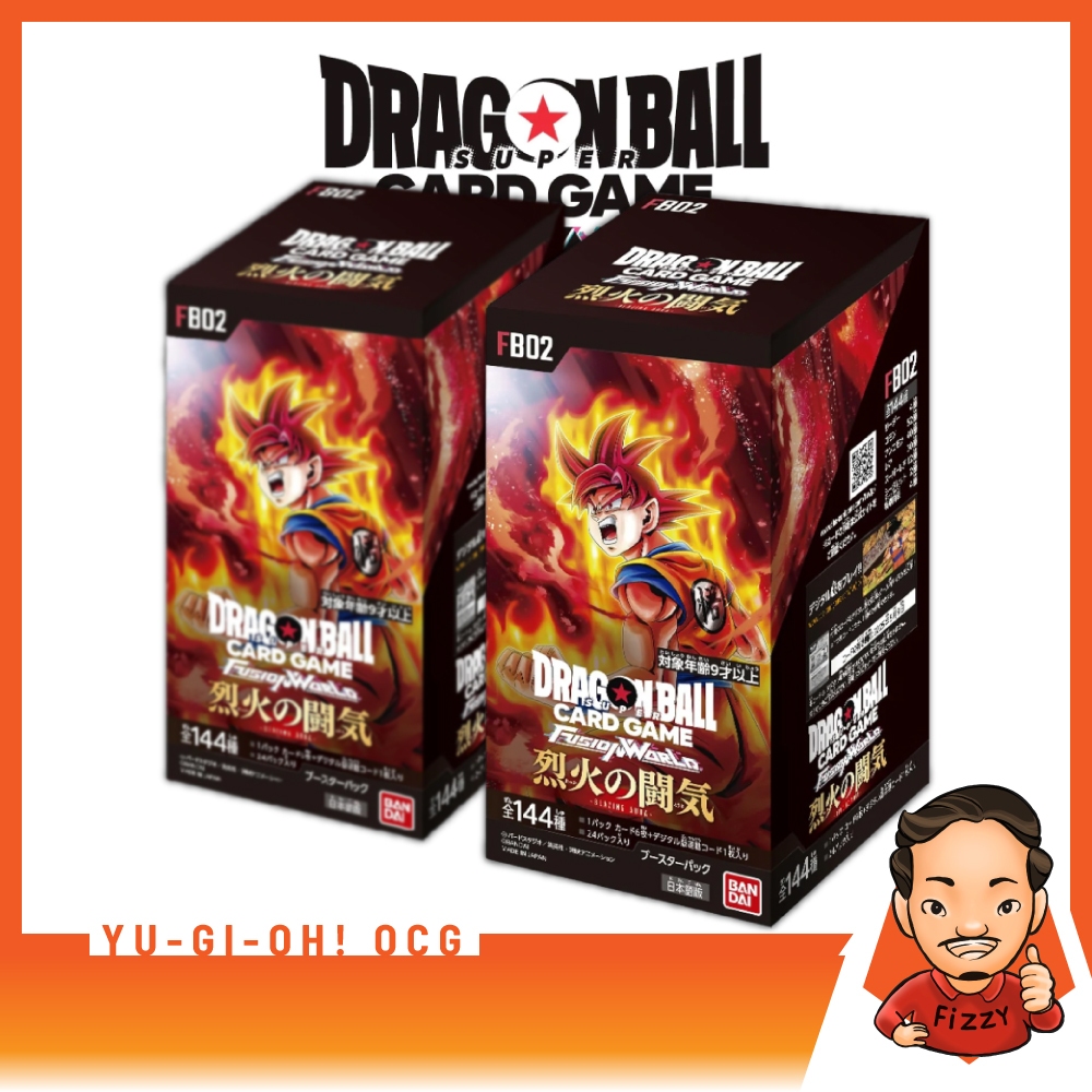 [FIZZY] Dragon Ball Super Card Game: Blazing Aura FB02 - Booster Box ...