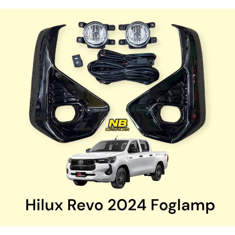 ไฟตัดหมอก Revo led 2024 2025 สปอร์ตไลท์ Foglamp Hilux Revo Z-edition | Shopee Thailand