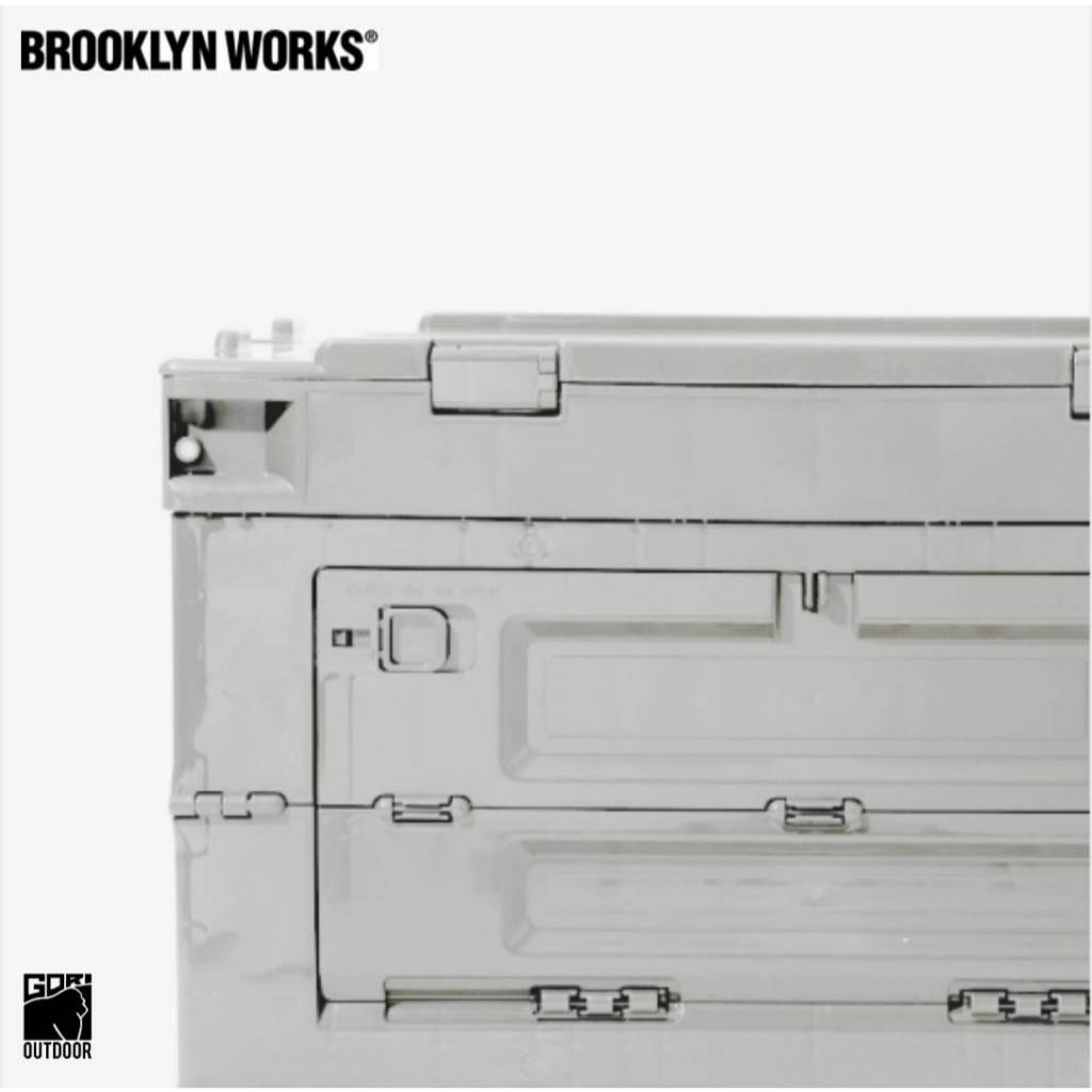 Brooklyn Works Z-Box Folding Storage Box 50L กล่องเก็บของแบบพับได้ ...