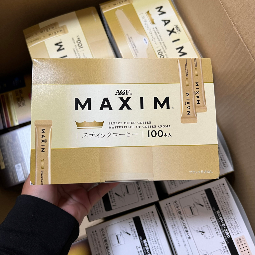 AGF Maxim Freeze Dried Coffee บรรจุ 100 ซอง | Shopee Thailand