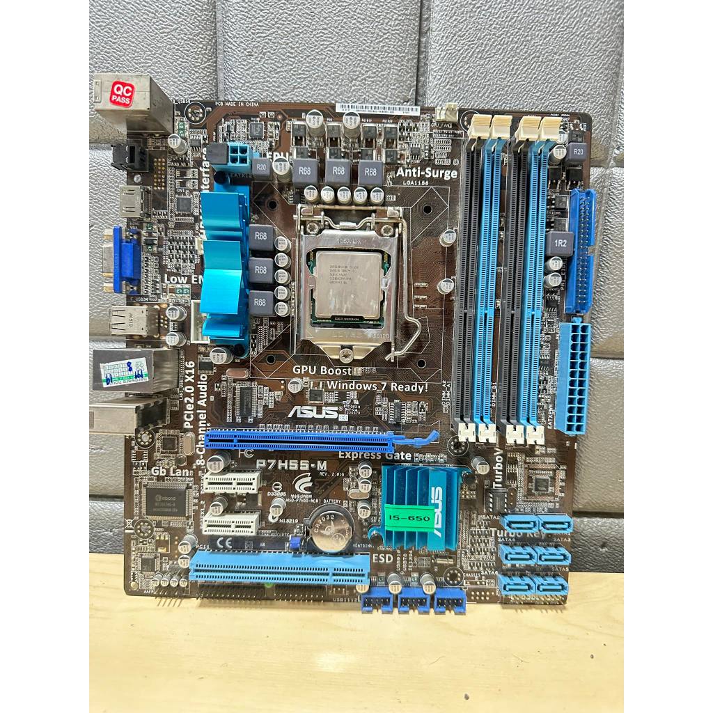 ชุดi7-860/i5-760/i5-650+เมนบอร์ด ASUS P7P55D LE INTEL LGA1156 ไช้งาน ...