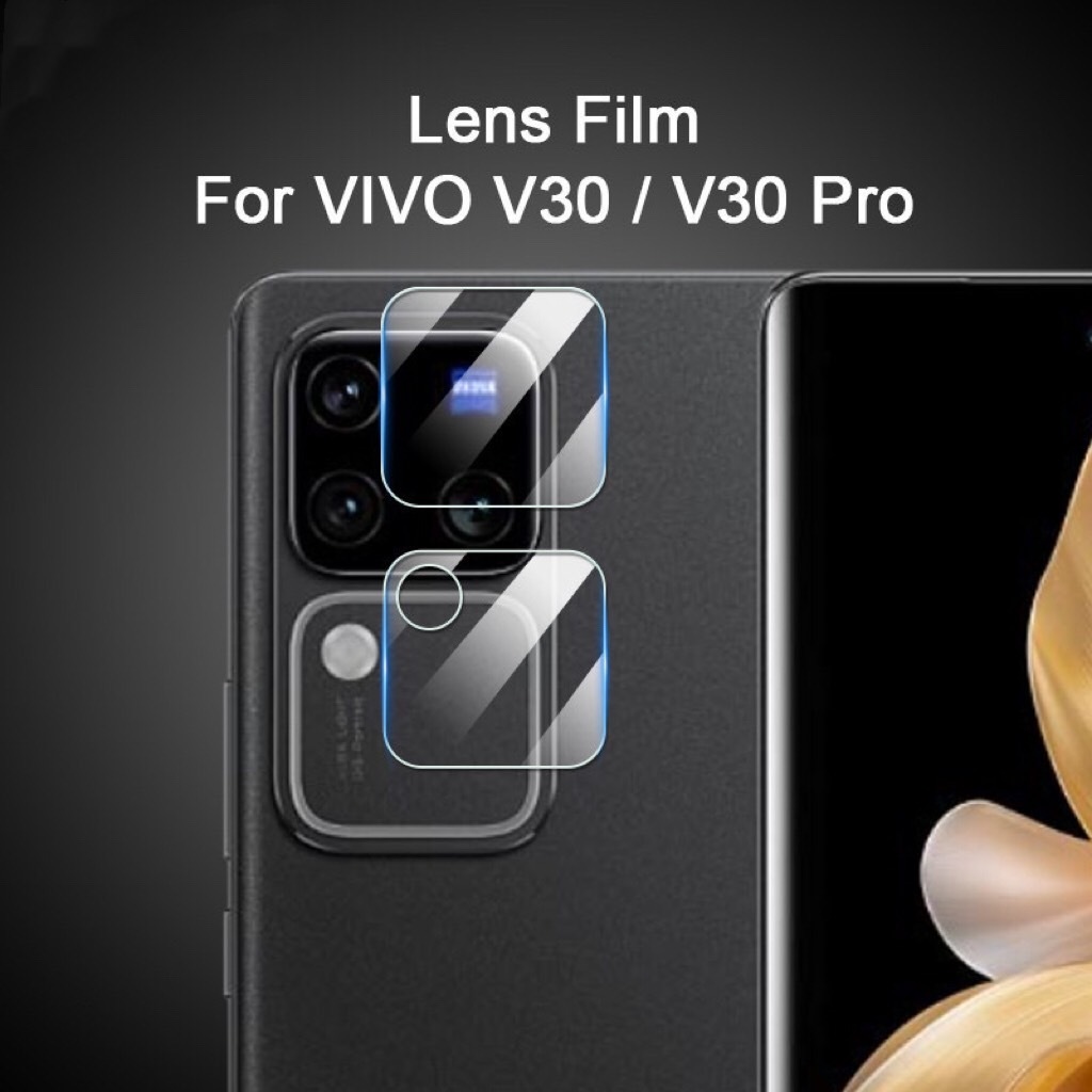 Camera ฟิล์มกระจกนุ่ม กล้องหลัง For VIVO V29 V29e V30 V30Pro Y03 Y17s Y27 Y27s Y100 X80 X80Pro ...
