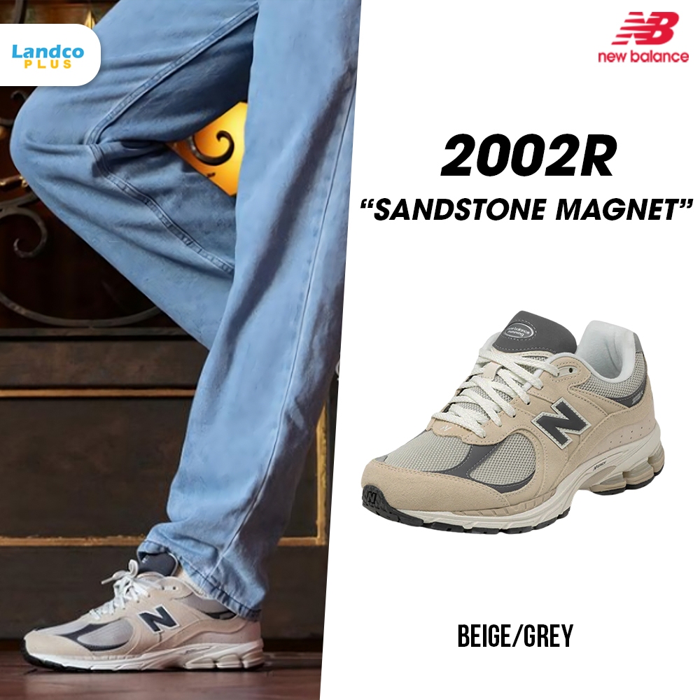 New Balance รองเท้าผ้าใบ รองเท้าลำลอง NB ND M 2002 Sandstone Magnet ...