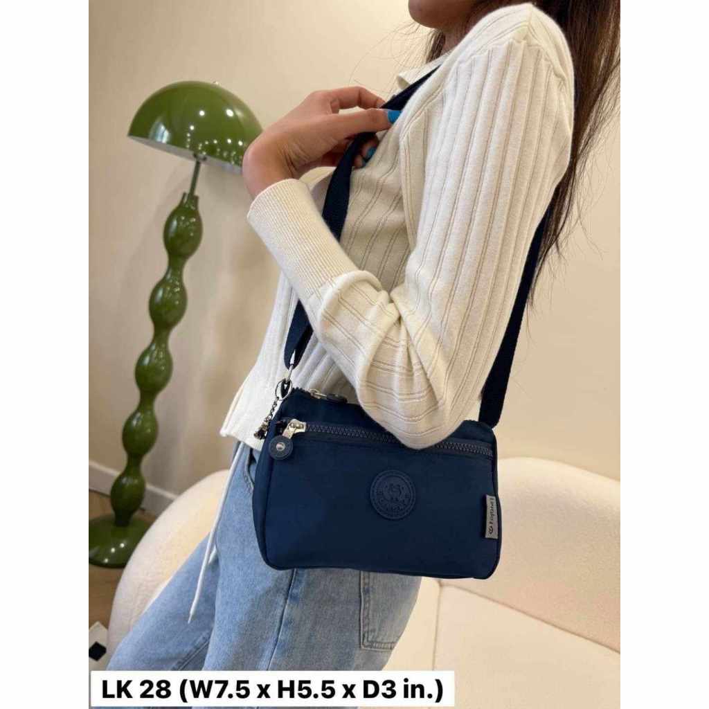 กระเป๋า lingky ขนาด 7.5 นิ้ว ใส่กระเป๋าสตางค์ใบยาวไม่ได้น๊า | Shopee ...