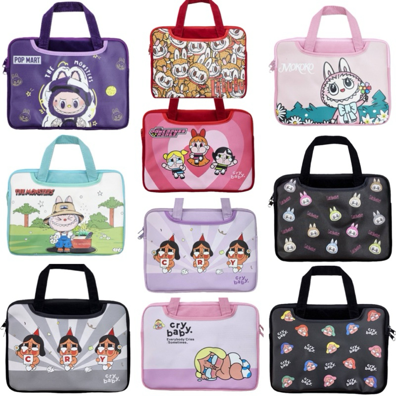 พร้อมส่งในไทย🌟 กระเป๋าใส่ iPad/tablet cry baby labubu | Shopee Thailand