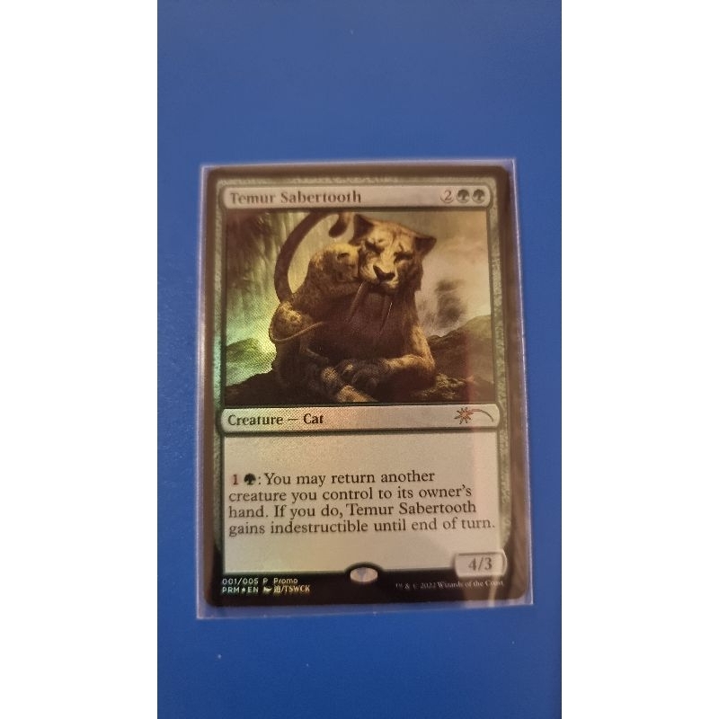 Temur Sabertooth (Year of the Tiger Foil) การ์ด Magic The Gathering ของ ...