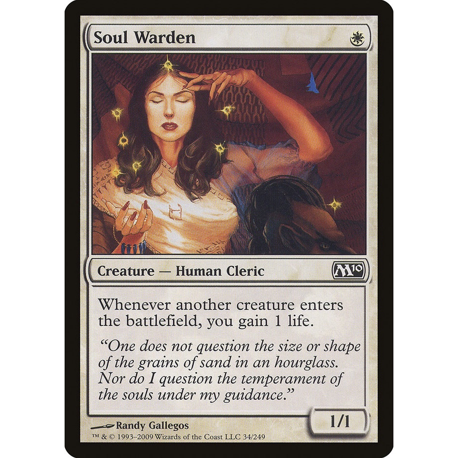 Soul Warden การ์ด Magic The Gathering ของแท้ [MTG] | Shopee Thailand