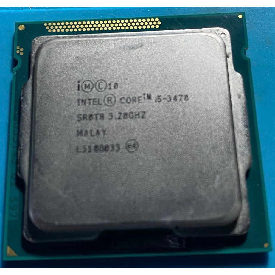 CPU Intel Core i5 3470 3.2 GHz 4คอ4เทรด 77W LGA 1155 ซีพียู เจน 3 ...