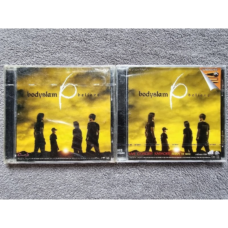 ซีดี และคาราโอเกะ Bodyslam อัลบั้ม Believe (แผ่นซีลมือ 1) | Shopee Thailand