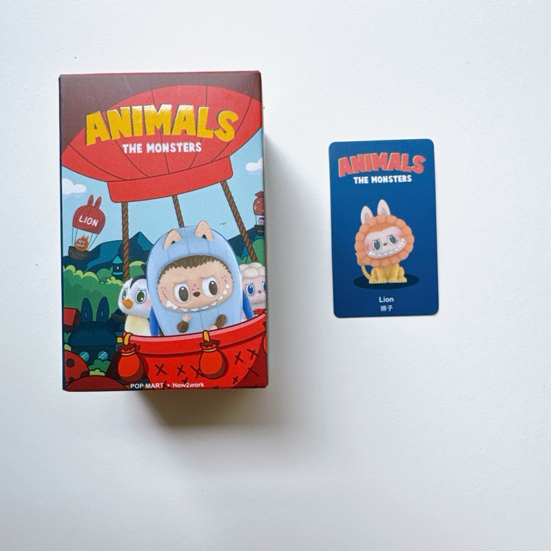 Popmart The monster Labubu -Animals-Lion | Shopee Thailand