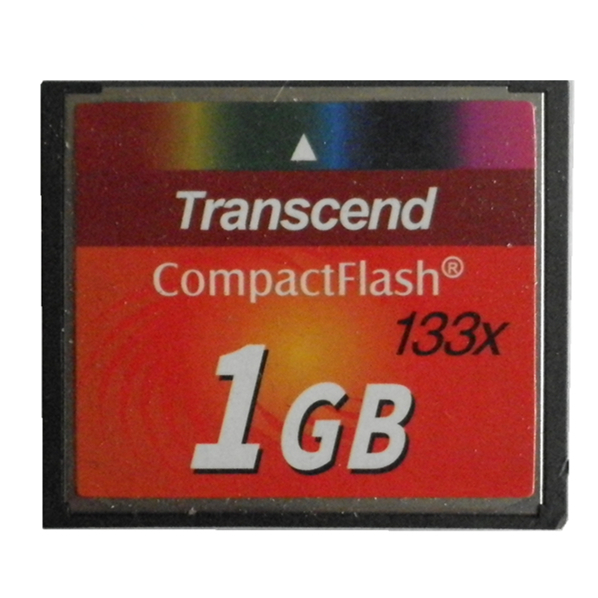Transcend 1GB CompactFlash CF Memory card 133X การ์ดหน่วยความจำ ...
