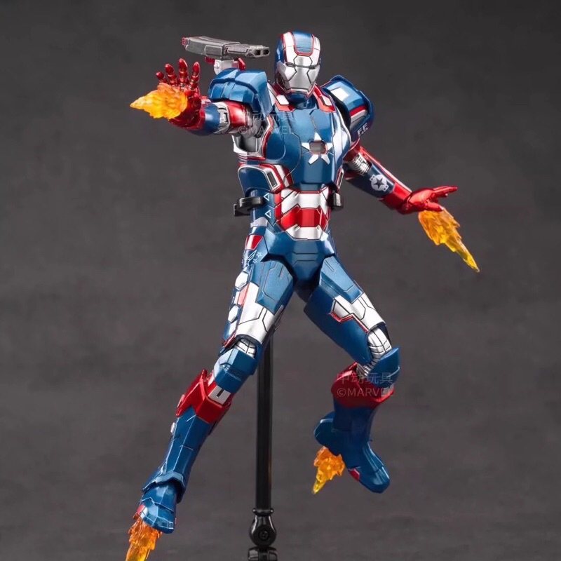 ZD TOYS IRON PATRIOT Scale 1/10 Action Figure 18 cm | Shopee Thailand