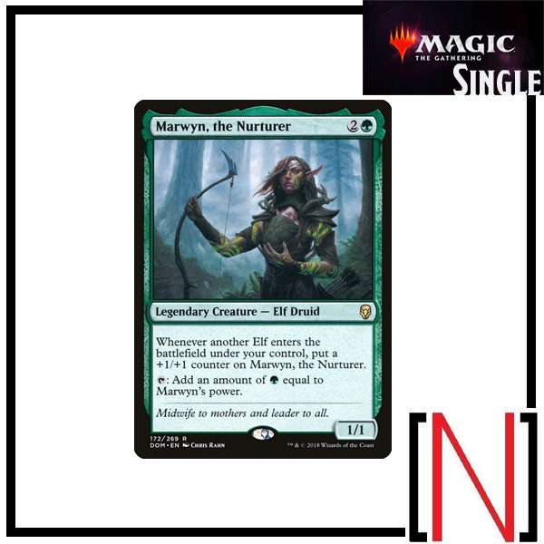 [MTG][Single][J25] Marwyn, the Nurturer ระดับ Rare [ภาษาอังกฤษ ...