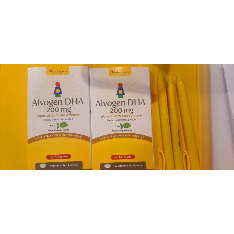 Alvogen DHA ขนาด 200 mg เพื่อคุณแม่ตั้งครรภ์และลูกน้อย | Shopee Thailand