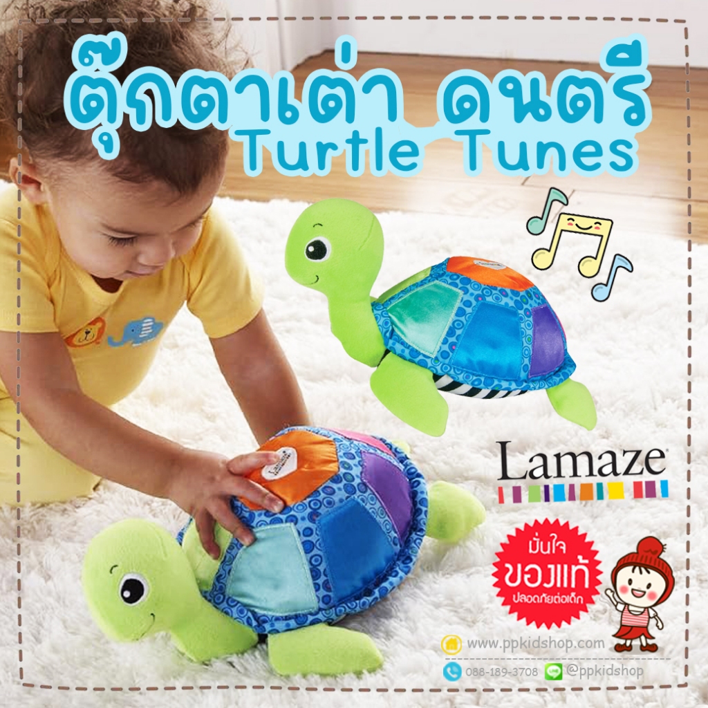 🔥ของแท้🔥ตุ๊กตาเต่า ดนตรี Turtle Tunes (ตุ๊กตาเสริมพัฒนาการ สำหรับเด็ก ...