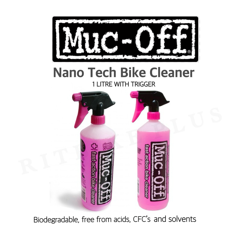 น้ำยาล้างจักรยาน MUC-OFF NANO TECH Bike Cleaner 1ลิตร ฉีดสเปย์ทิ้งไว้ 1-2 นาที สามารถทำความสะอาด ...