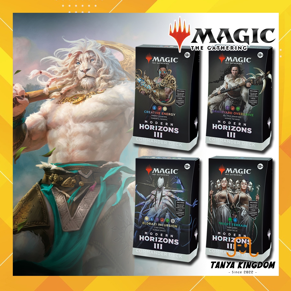 Magic the Gathering : Modern Horizons 3 Commander Decks กล่องพร้อมเล่น ...