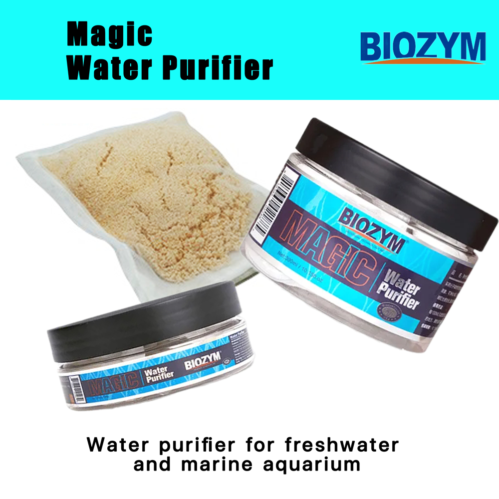 Biozym Magic Water Purifier วัสดุกรอง ดูดสี ดูดกลิ่น และแอมโมเนีย ช่วย ...