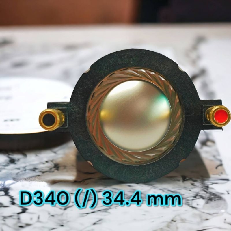 วอยส์ไดเวอร์ TAU แท้ D340 (/) 34.4 mm. เสียงเเหลม สำหรับ Use for WRE WR-340 VOICE DRIVER UNIT 34 ...