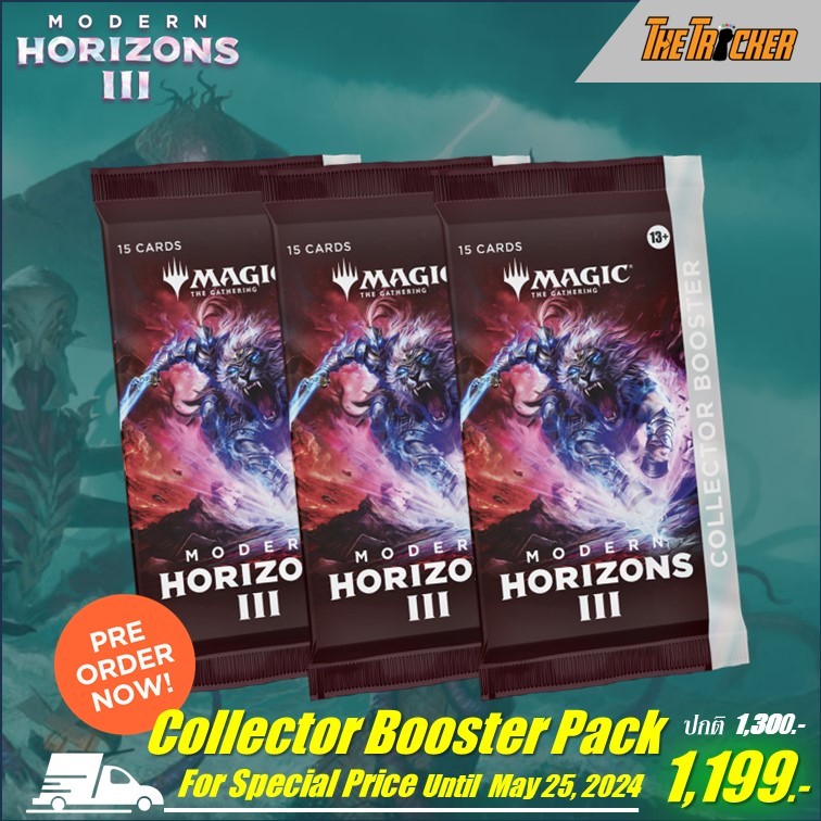 MTG Modern Horizons 3 (MH3) Collector Booster Pack | Shopee Thailand