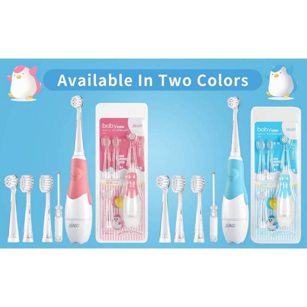 Seago แปรงสีฟันไฟฟ้า สำหรับเด็ก รุ่น SG-513 | Shopee Thailand