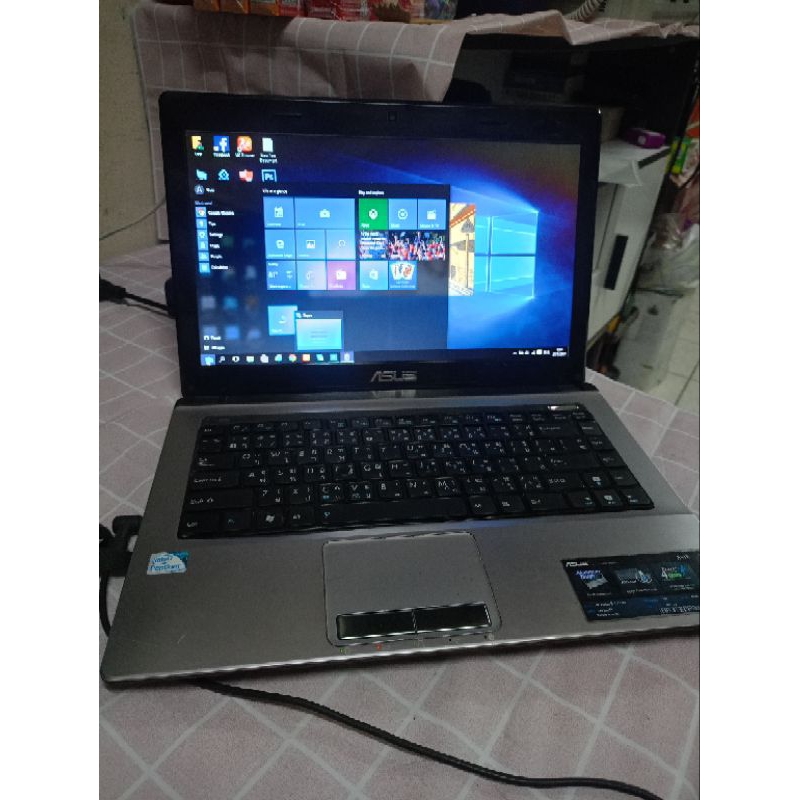 notebook asus a43e pentium dual corel b940 2.0 GHz มือสอง สภาพพร้อมใช้ ...