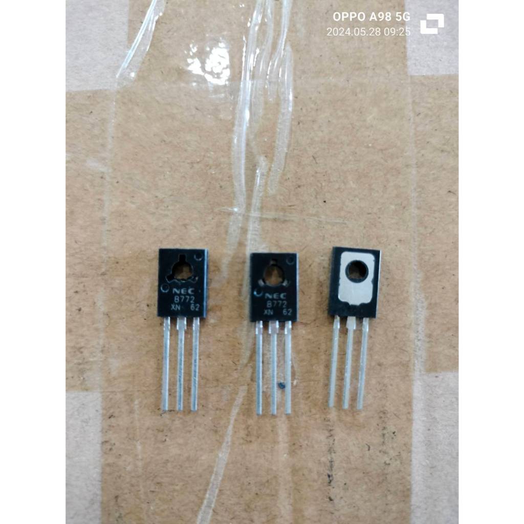 2SB772-AZ/JM TO-126 สินค้าพร้อมส่งจากไทย (1ชุดมี2ตัว) | Shopee Thailand