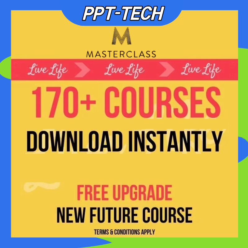 [PPTECH][Masterclass Bundle Course]170+Courses VIP(Video + Audio)(Free ...