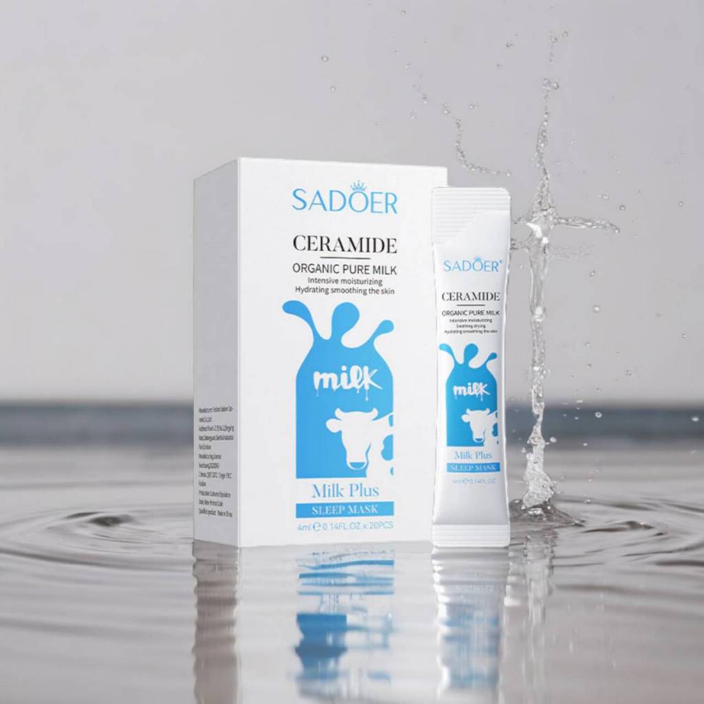 Sadoer Ceramide Milk Plus Sleep Mask มาส์กหน้า ให้ความชุ่มชื้น ผิวเรียบ ...