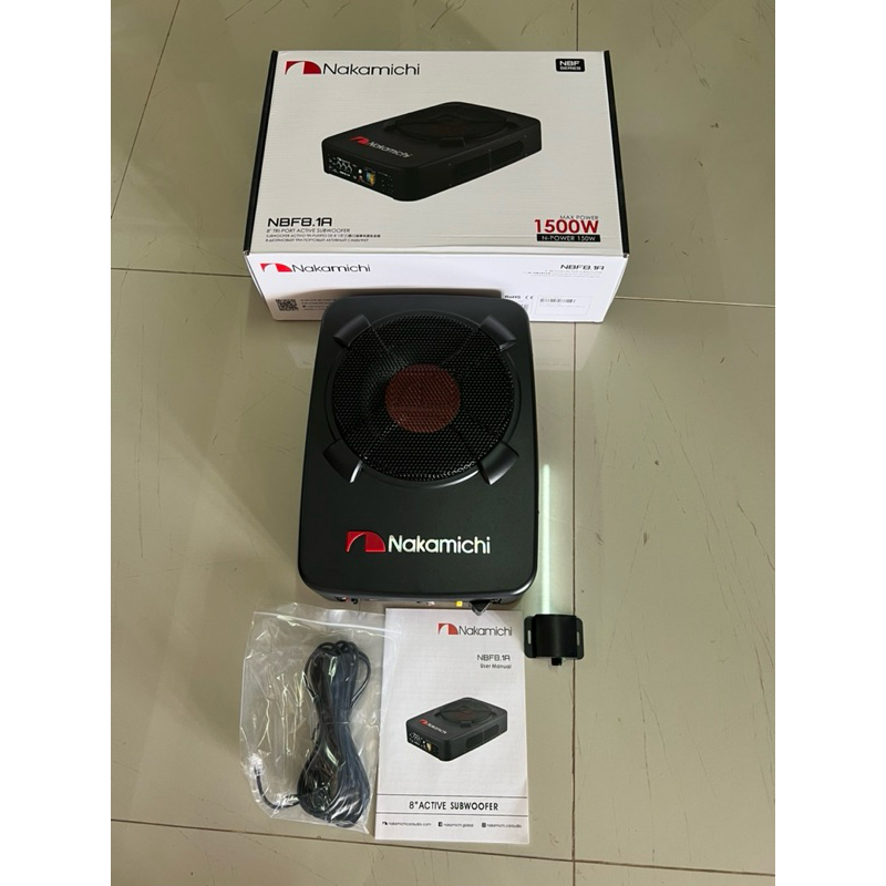 3450บาท 8นิ้ว Subbox ยี่ห้อ NAKAMICHI รุ่น NBF8.1Aติดรถยนต์ | Shopee Thailand