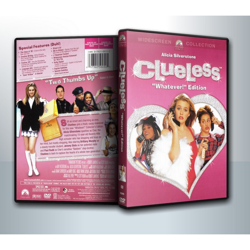 [ DVD Movie มีปก+สกรีนแผ่น ] Clueless (1995) : ขอเวอร์ให้สะเด็ด ( 1 DVD ) | Shopee Thailand
