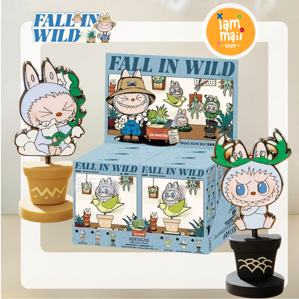 [ยกกล่อง] แม่เหล็กสปริง Labubu THE MONSTERS Fall in wild Series พร้อม ...