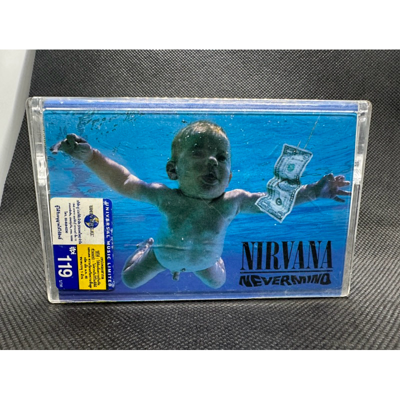 Tape Cassette เทปเพลง Nirvana - Nevermind (1991) Grunge ปกเเนวนอน หายาก | Shopee Thailand