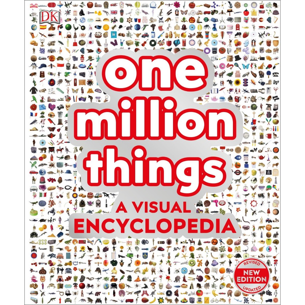 ONE MILLION THINGS: A VISUAL ENCYCLOPEDIA หนังสือเด็ก สารานุกรม ภาษา ...